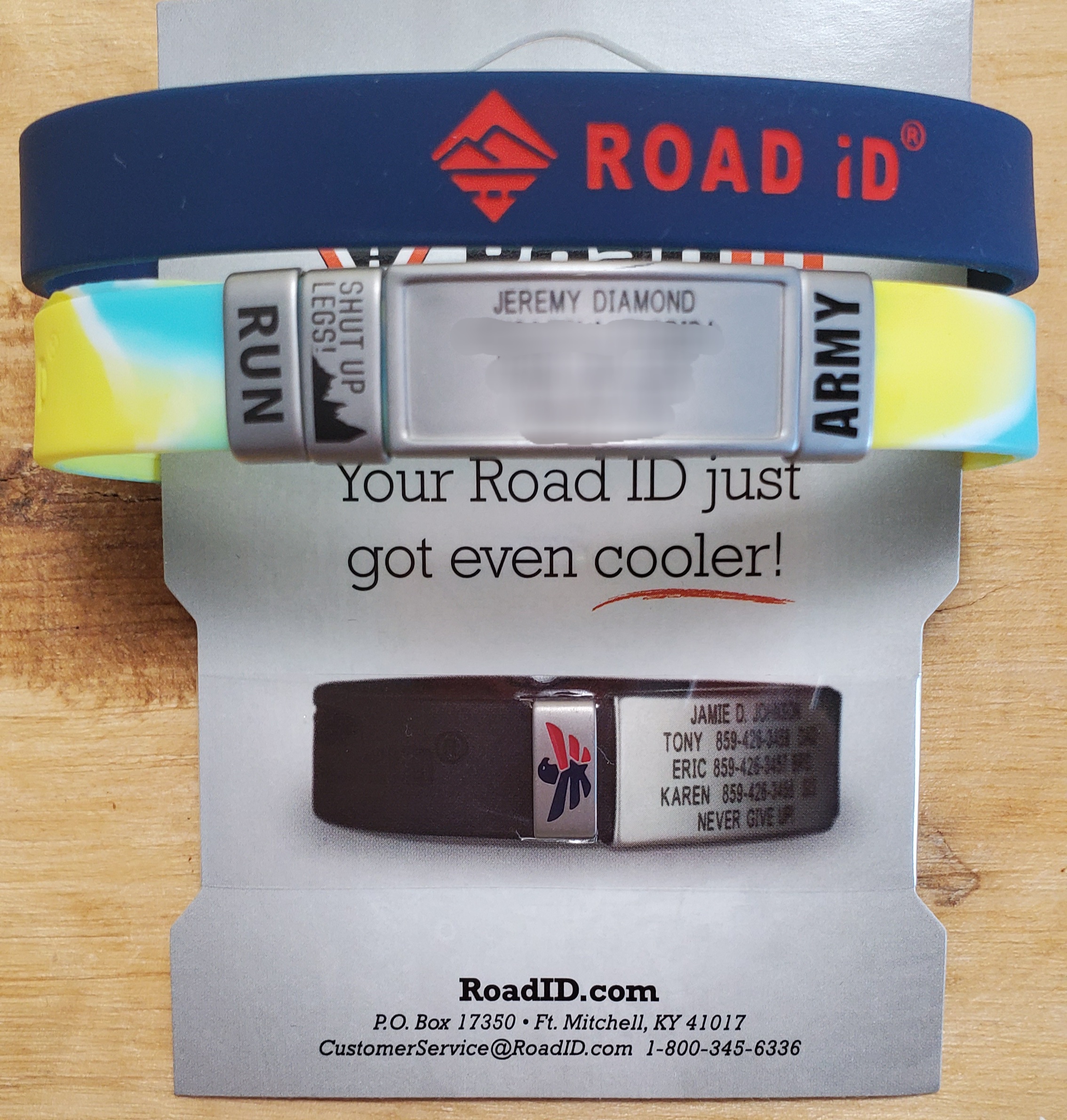 Road iD: A review of wearable safety for any adventure. – Coast to ...